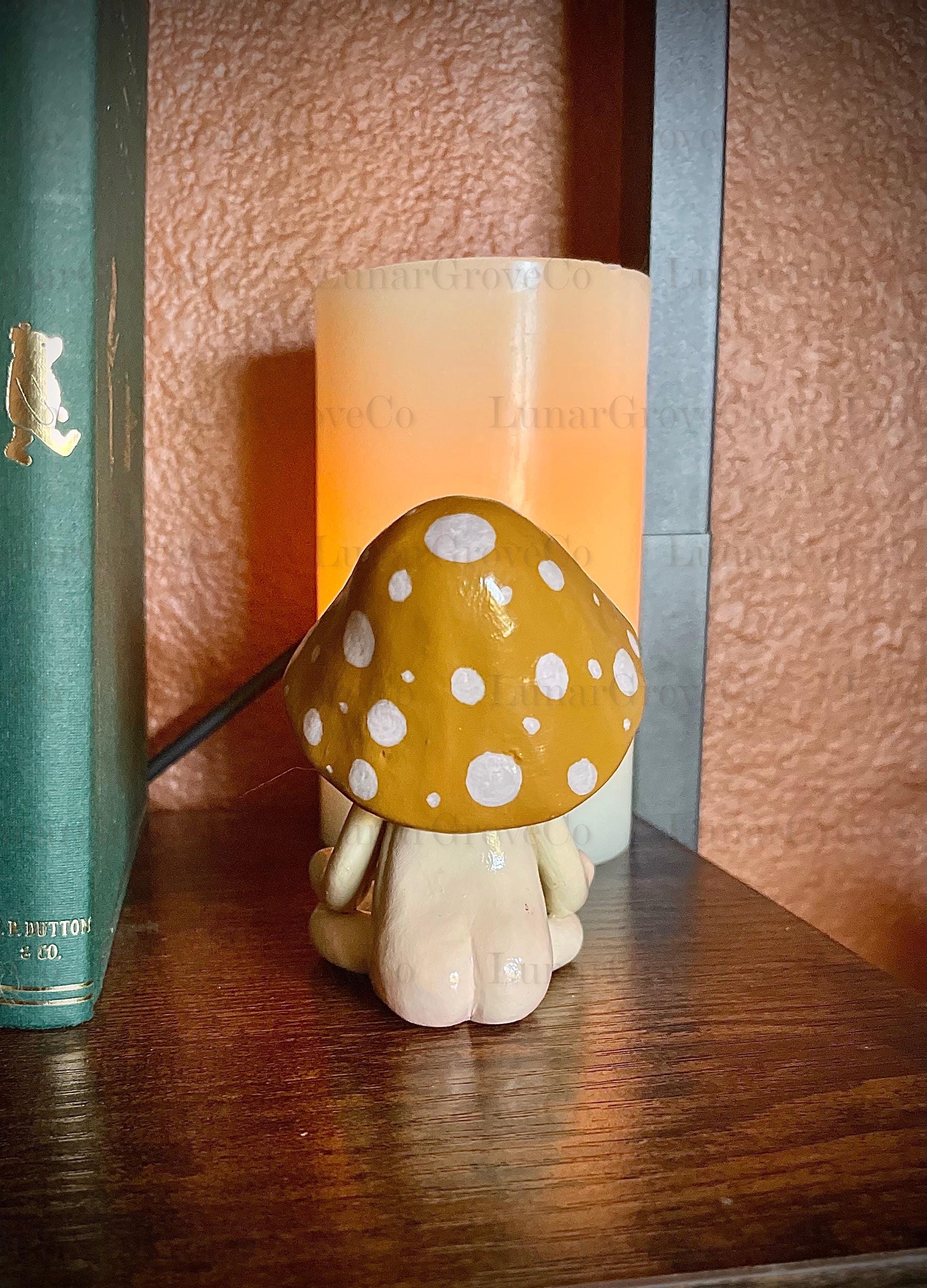 The Original Meditation Mushrooms | Handmade Desk Companion | Pencil ...