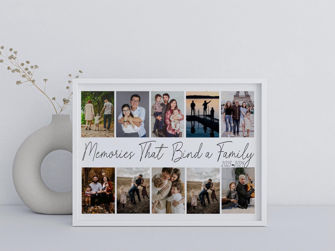 Personalized Family Print, Custom Family Keepsake, Unique Family Gift ...