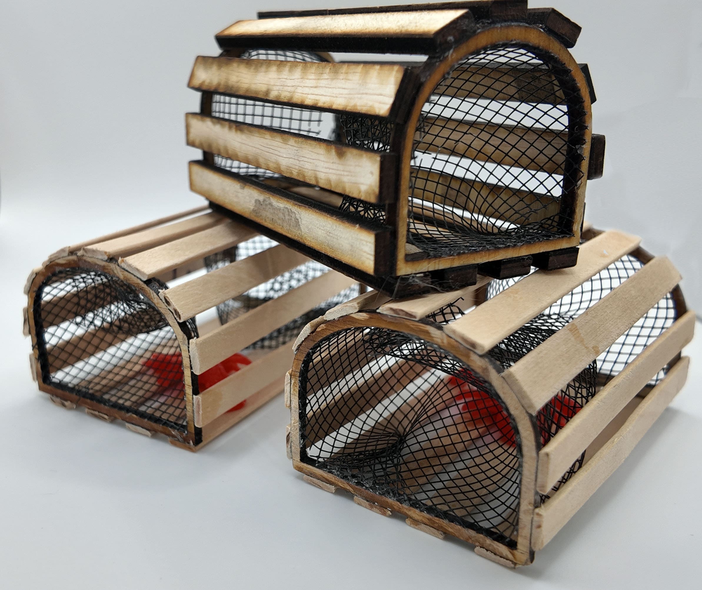 Desktop Mini Lobster Traps - Etsy