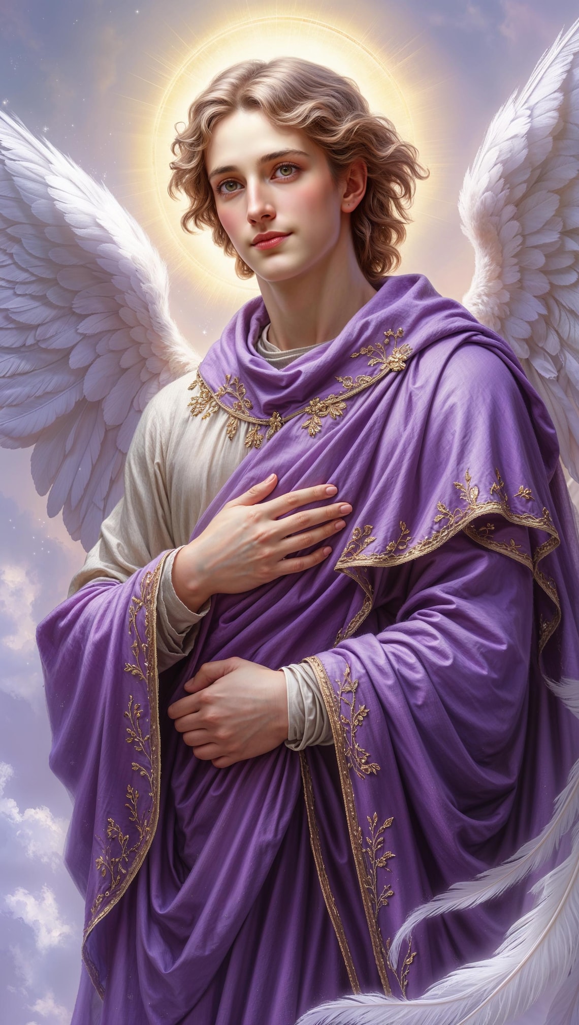 15 Archangel Zadkiel Images – JPG & PNG | Spiritual Angel Art Angelic ...
