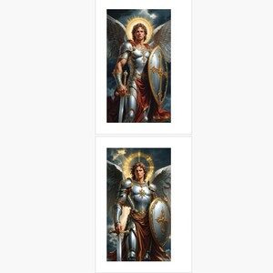 Archangel Michael – 10 JPG & PNG Files – Angel of Protection, Sword ...