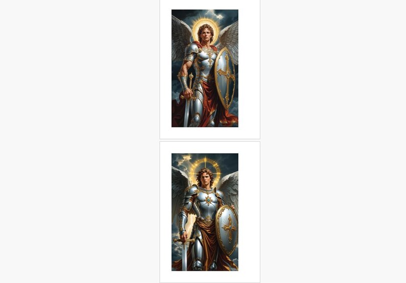 Archangel Michael – 10 JPG & PNG Files – Angel of Protection, Sword ...