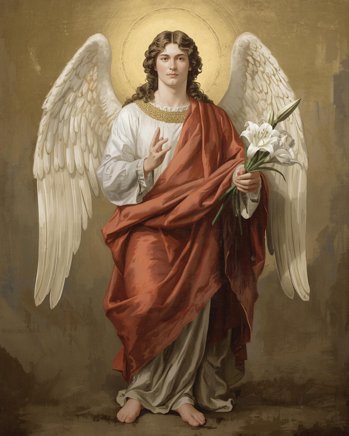 Archangel Gabriel Instant Download Printable Home Decor - Etsy