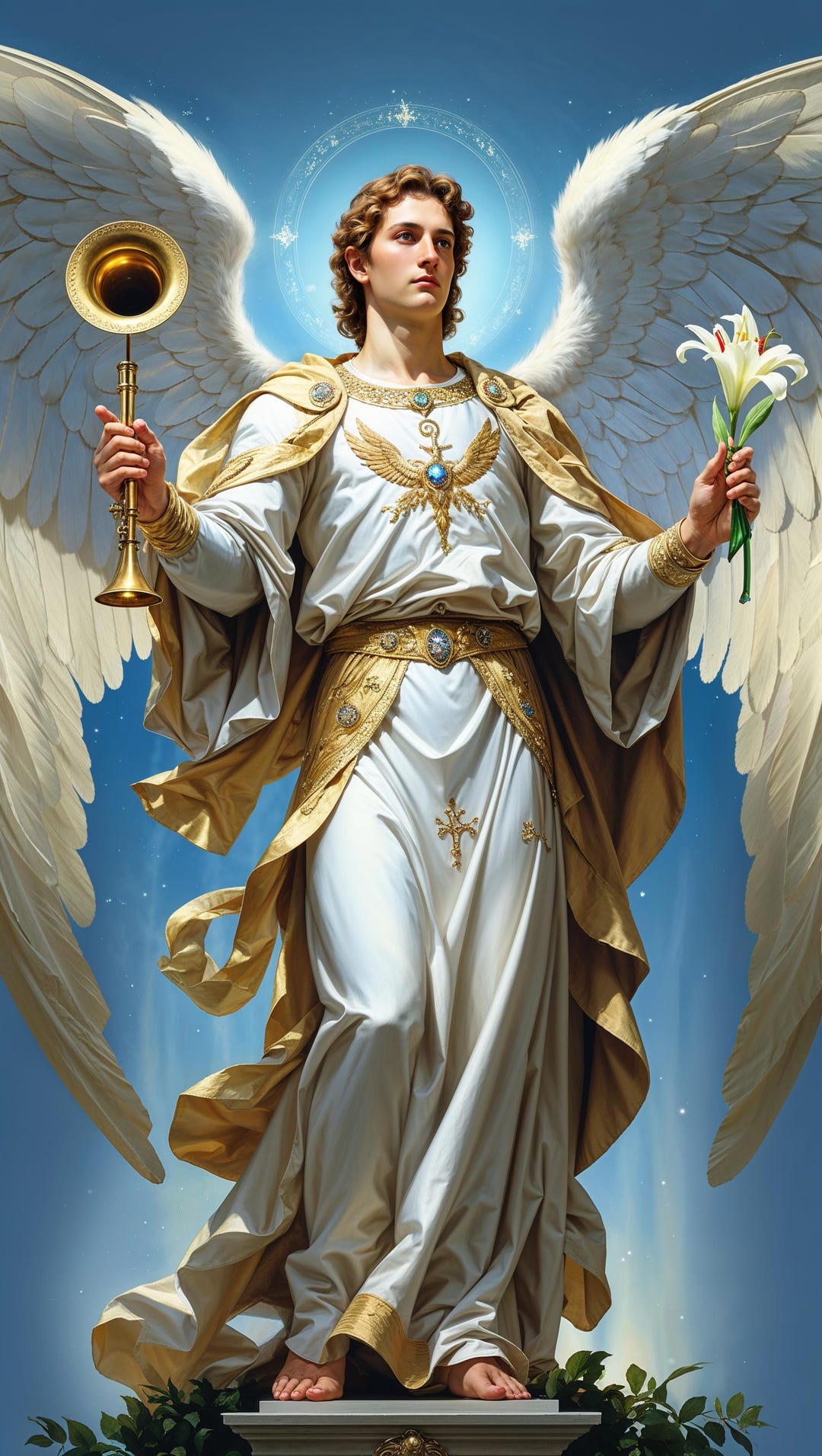 Archangel Gabriel-12 Jpgs High Quality-angel JPG- Angel Cliparts ...