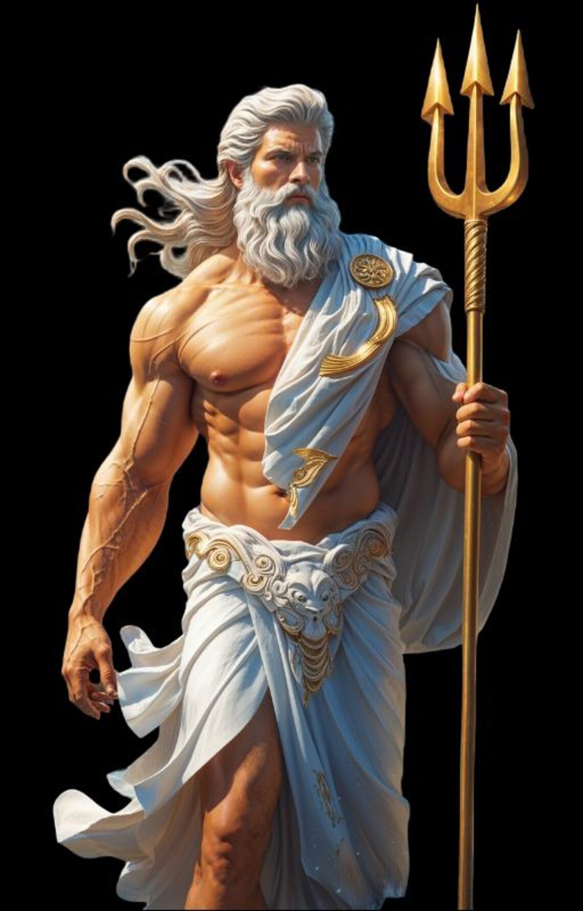 God Poseidon-11 JPG & PNG, Greek Mythology, Ocean God, Gods Goddess Poseidon - Etsy