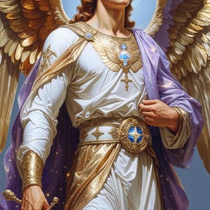 Archangel Michael – 10 JPG & PNG Files – Angel of Protection, Sword ...