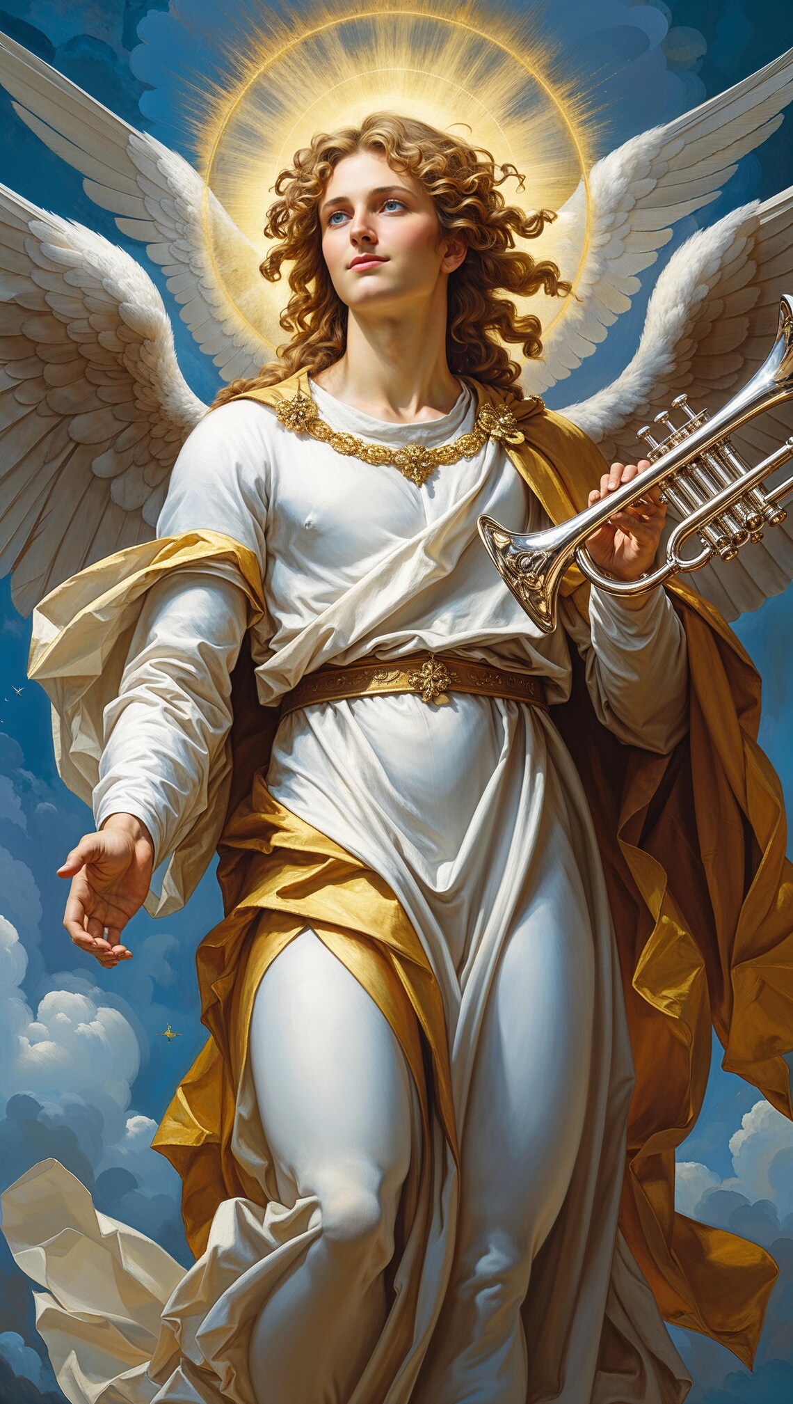 Archangel Gabriel – 12 JPG Images – Angelic Messenger, Spiritual Art ...