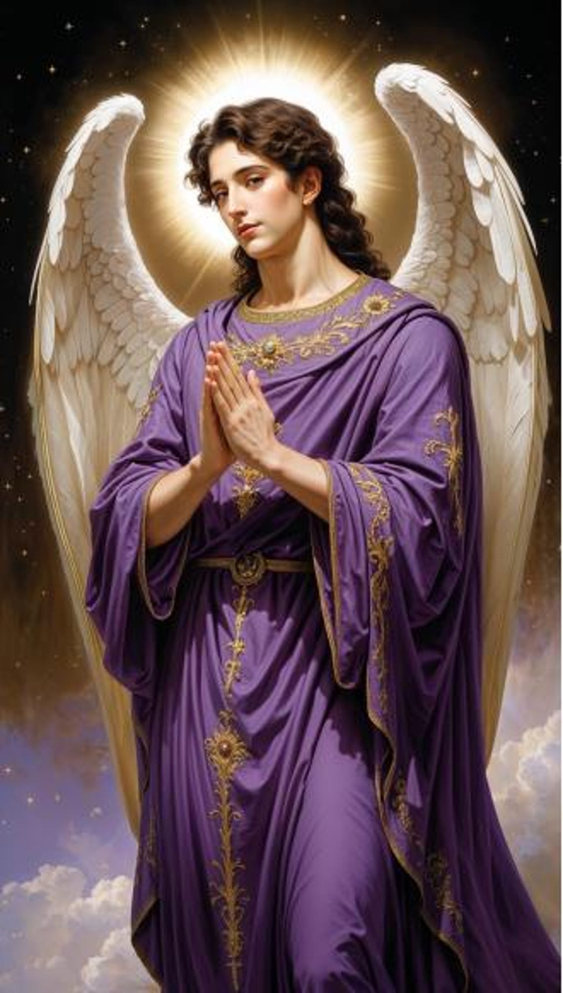 15 Archangel Zadkiel Images – JPG & PNG | Spiritual Angel Art Angelic ...