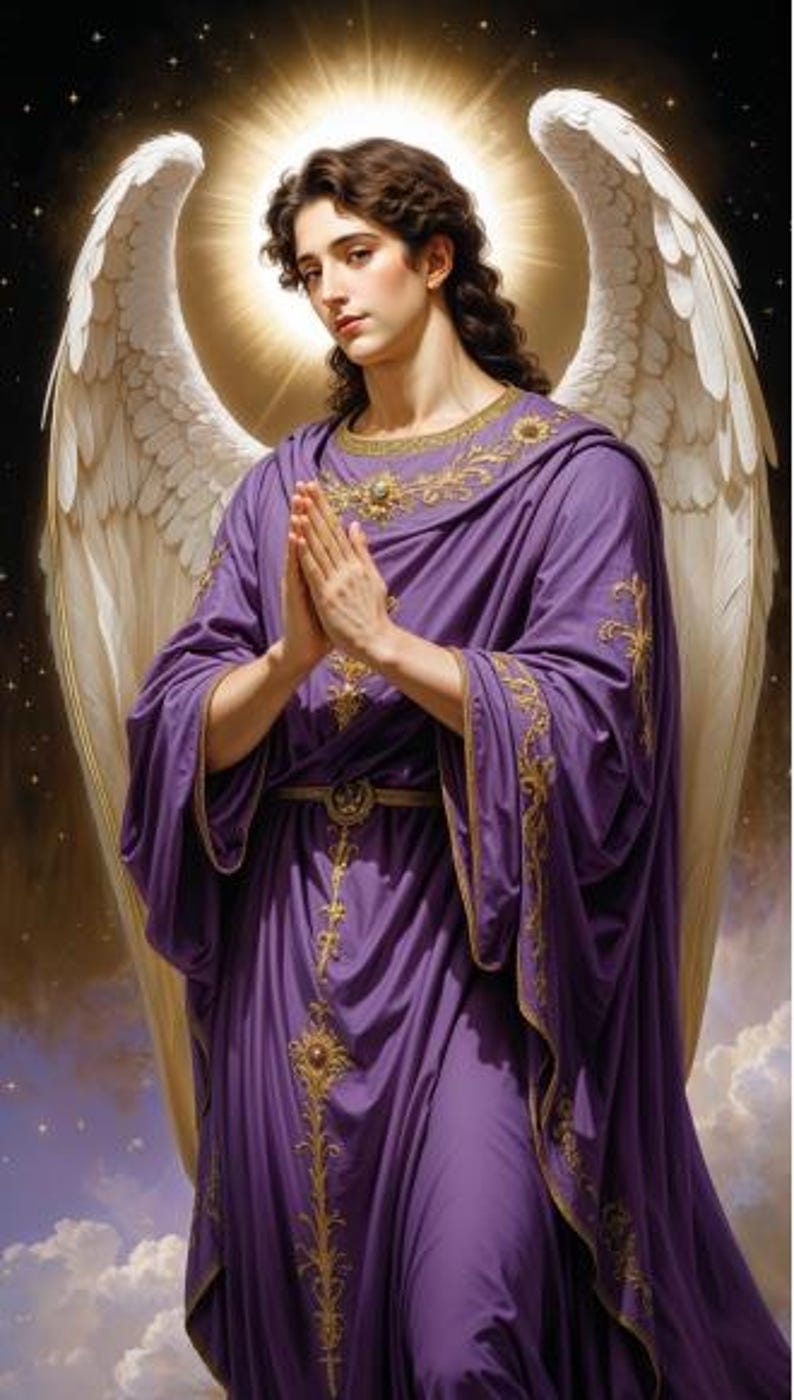 15 Archangel Zadkiel Images – JPG & PNG | Spiritual Angel Art Angelic Healing Artwork |instant ...