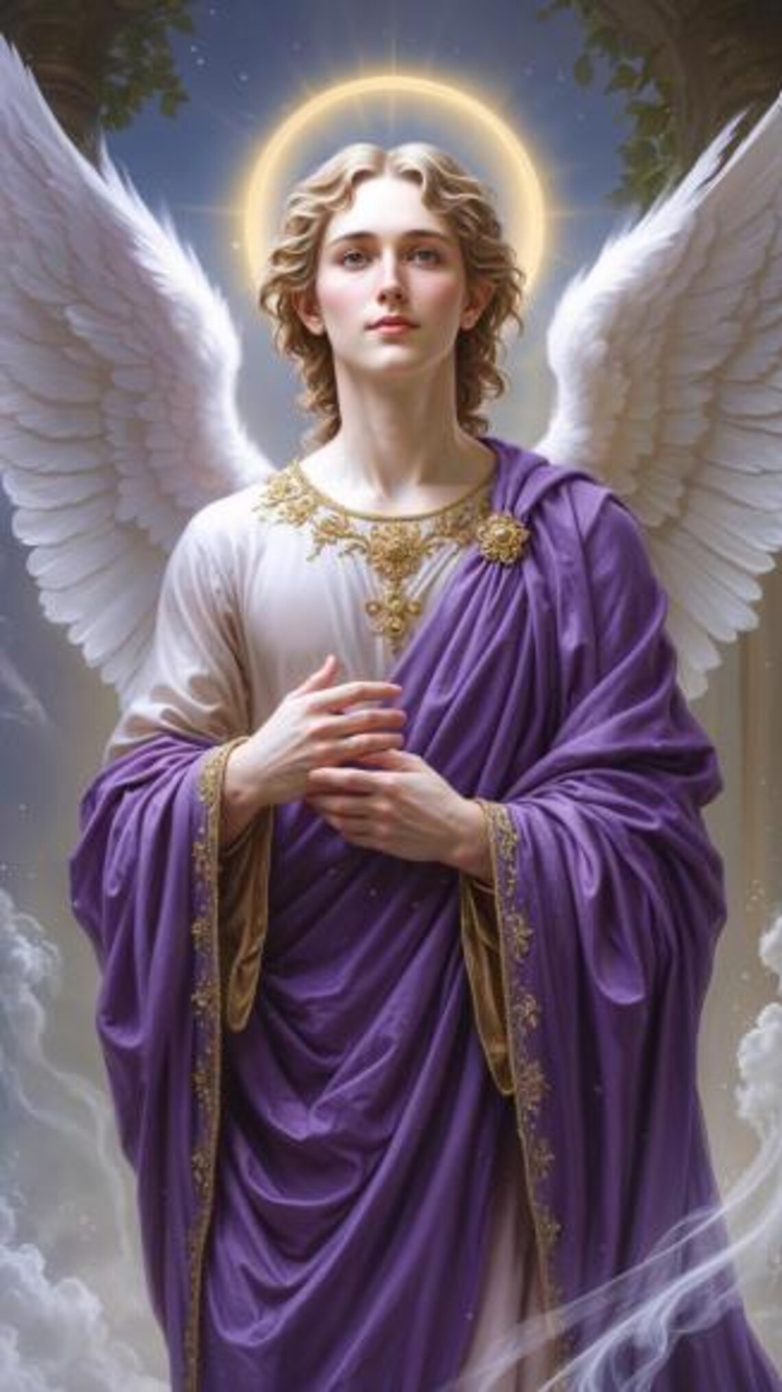 15 Archangel Zadkiel Images – JPG & PNG | Spiritual Angel Art Angelic ...
