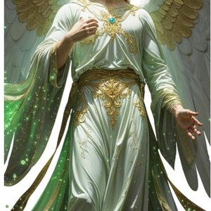 Archangel Raphael – 17 JPG & PNG Files, Instant Download, Digital ...