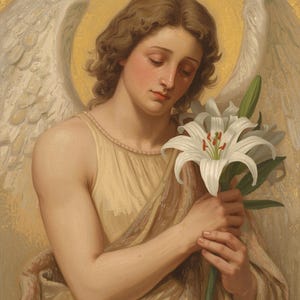 Archangel Gabriel Instant Download Printable Home Decor - Etsy