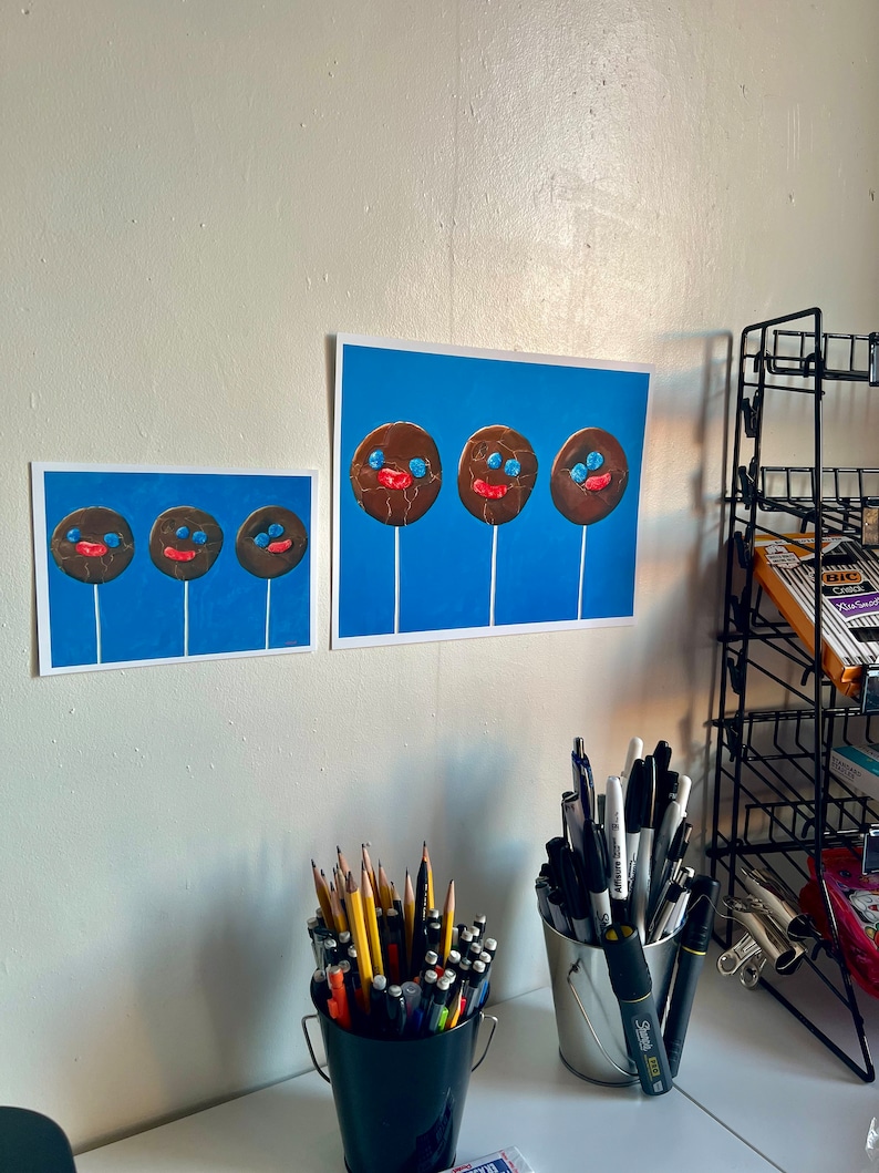 Paleta Payaso Art Print, 8x11, 5x7 Art Print, Mexican Candy Print, Wall ...