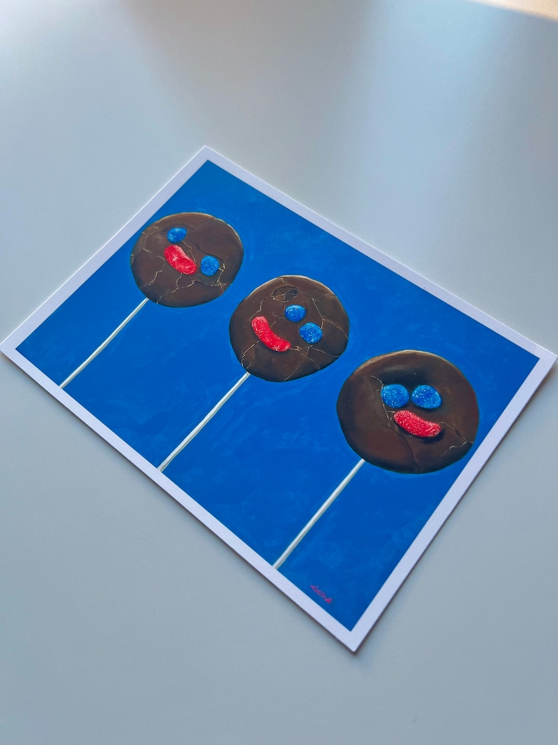 Paleta Payaso Art Print, 8x11, 5x7 Art Print, Mexican Candy Print, Wall ...