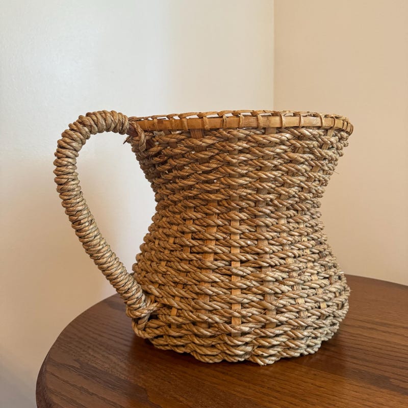 Wicker Jug - Etsy