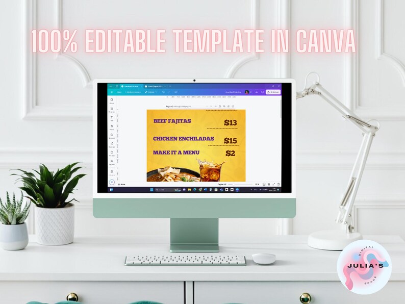 Editable Food Menu Template With Bonus Food Images | 4 Pages Included ...