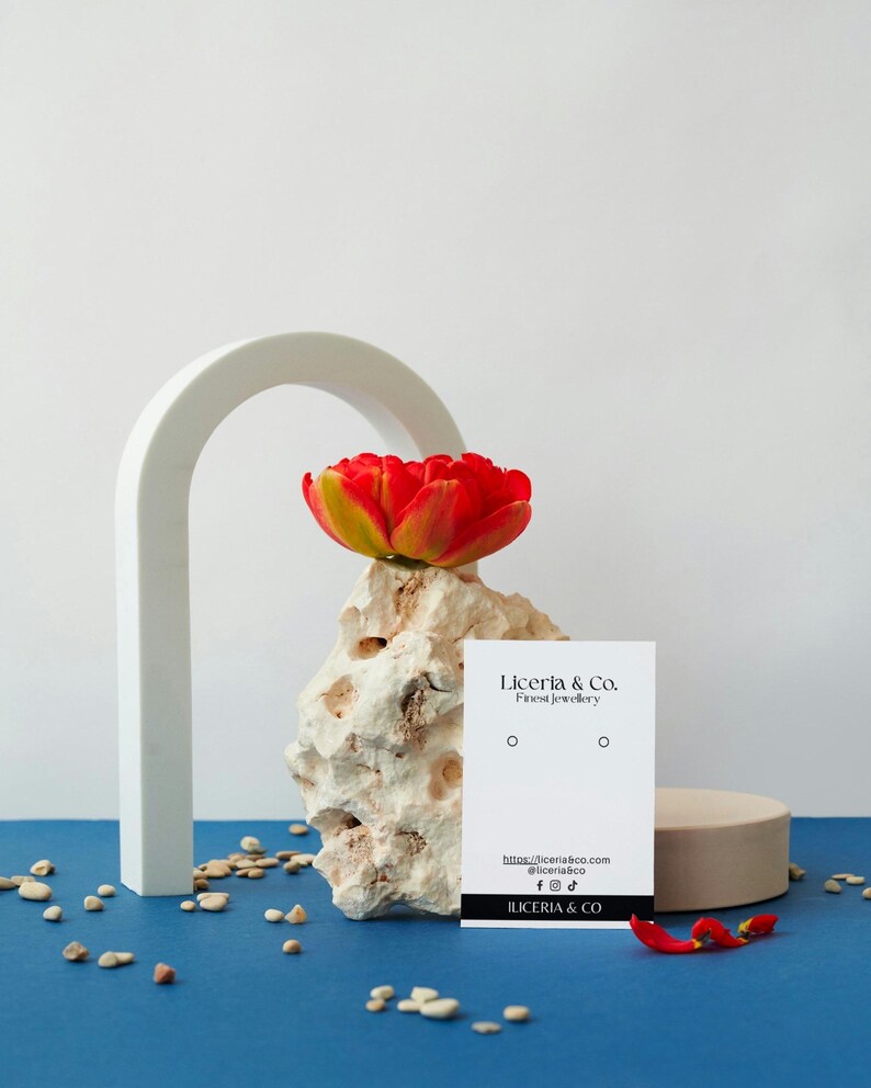 Editable Cava Template Jewelry Display Card Template, Printable ...