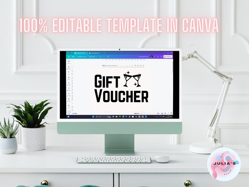 Editable Cocktail Gift Voucher Template | Free Cocktail Printable Gift ...