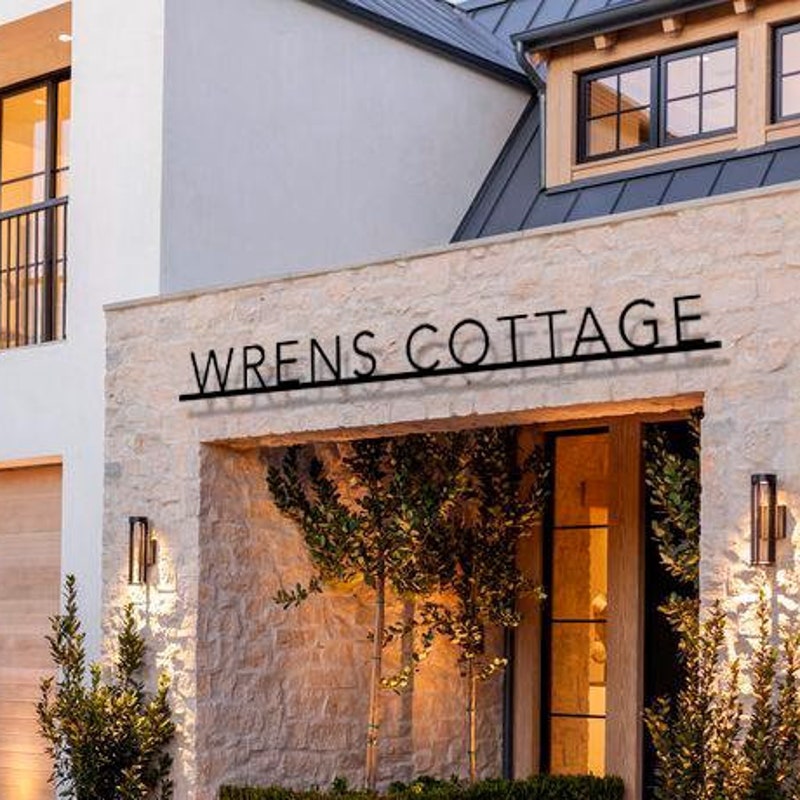 Outdoor House Sign - Etsy