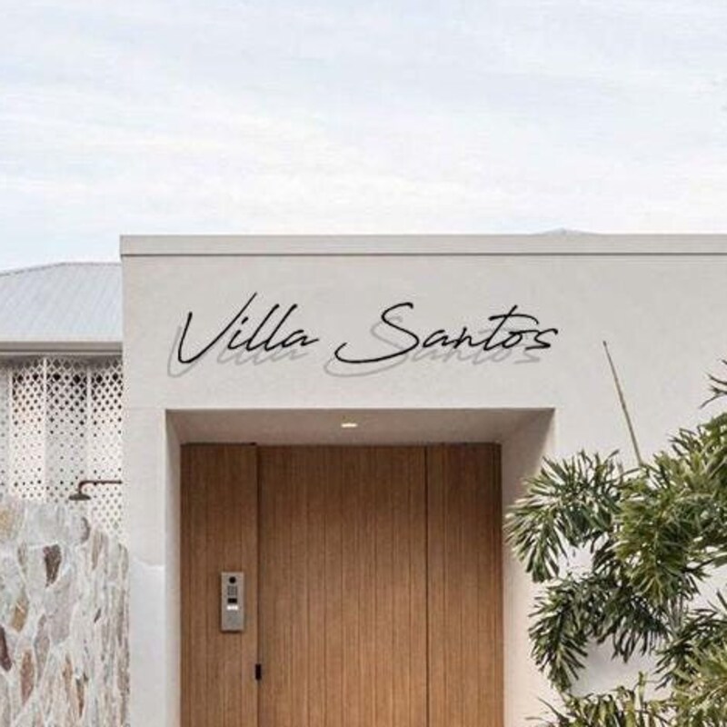 House Name Sign - Etsy