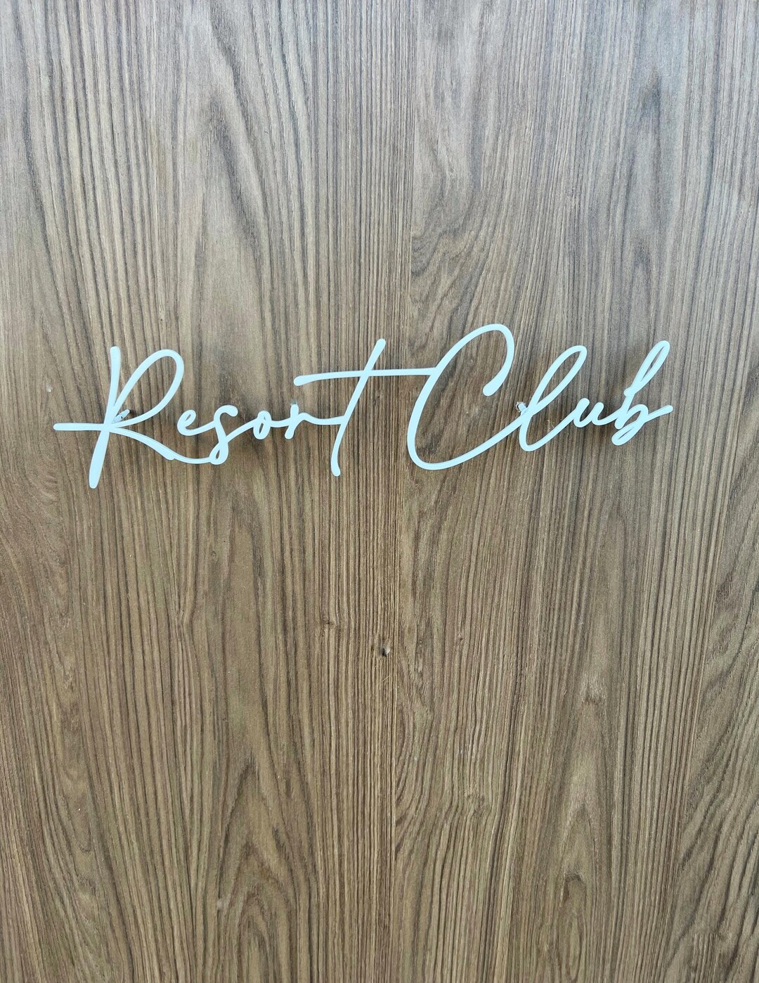 Custom Script Metal Words, Personalized Name Plaque, Laser Cut Metal ...