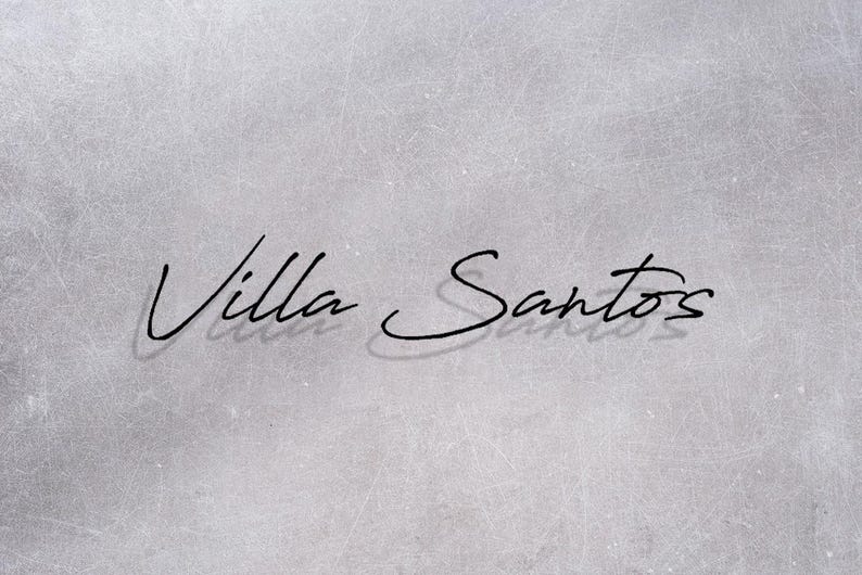 Custom Metal Villa Name Sign, Personalized Casa Name Sign, Unique ...