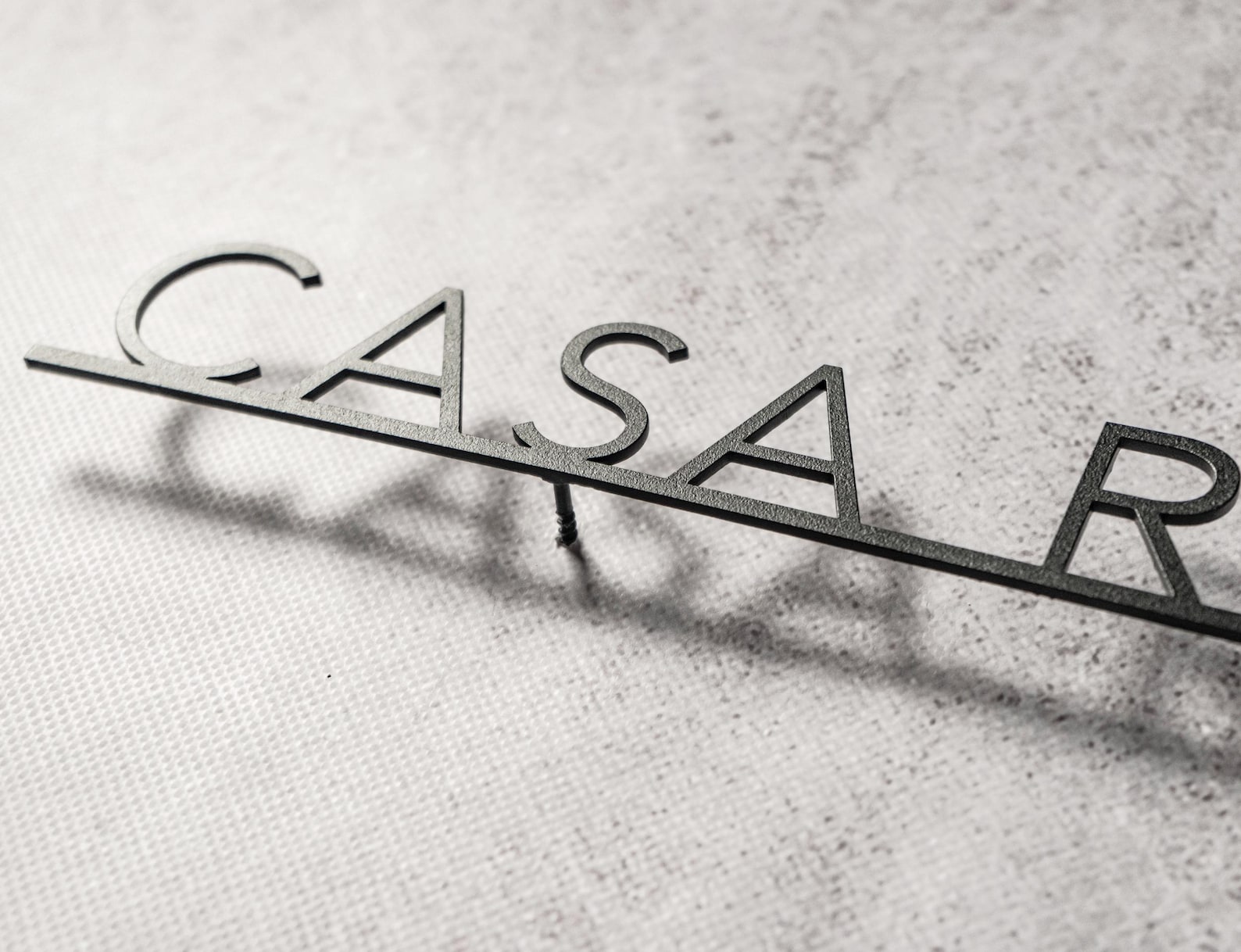 Personalized House Names, Metal Sign, Wall Sign, Custom Metal Sign ...