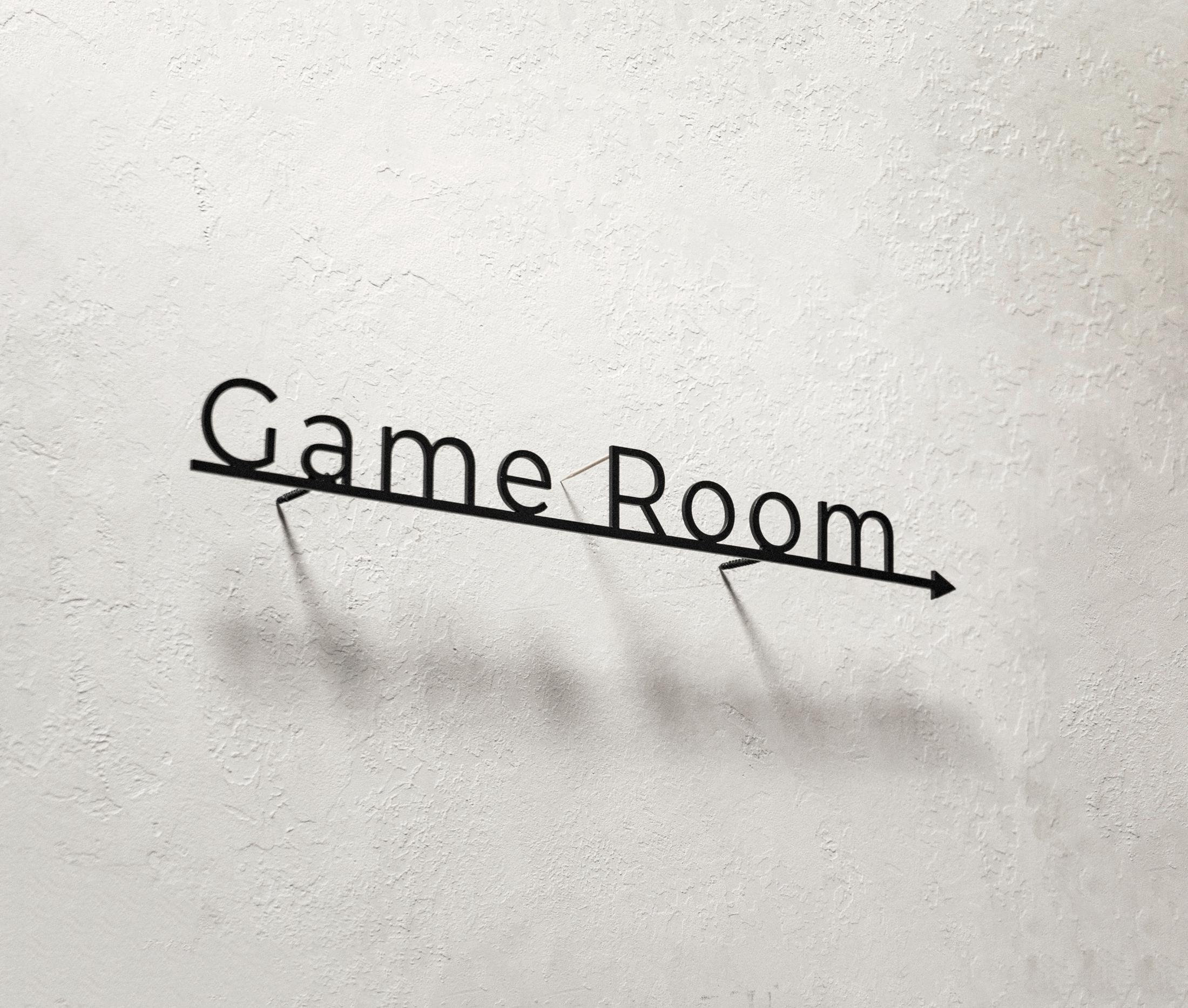 Metal Arrow Sign With House Number, Arrow Direction Sign, Arrow Wall ...