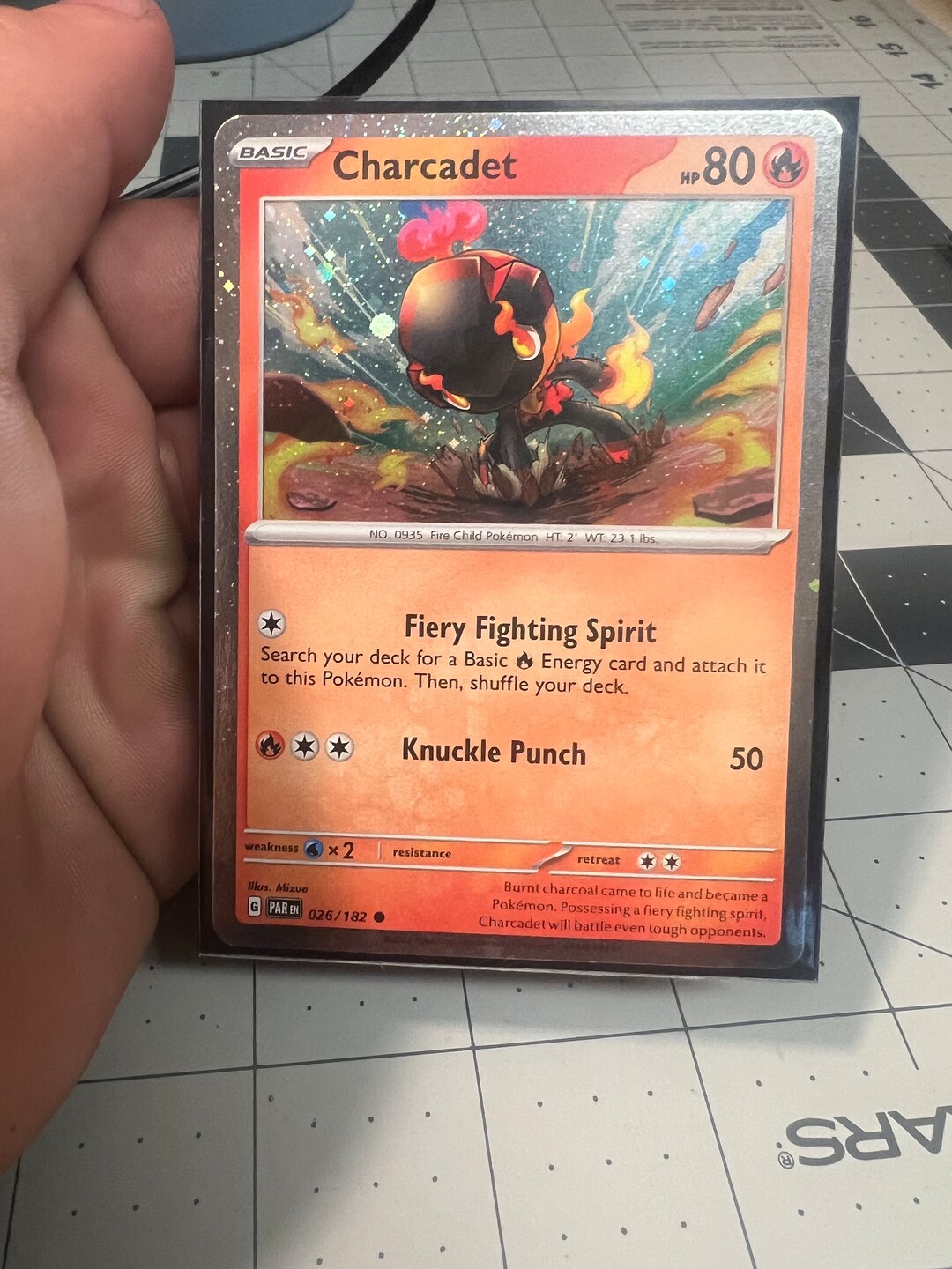 Charcadet Evolution Trainer Card - Etsy