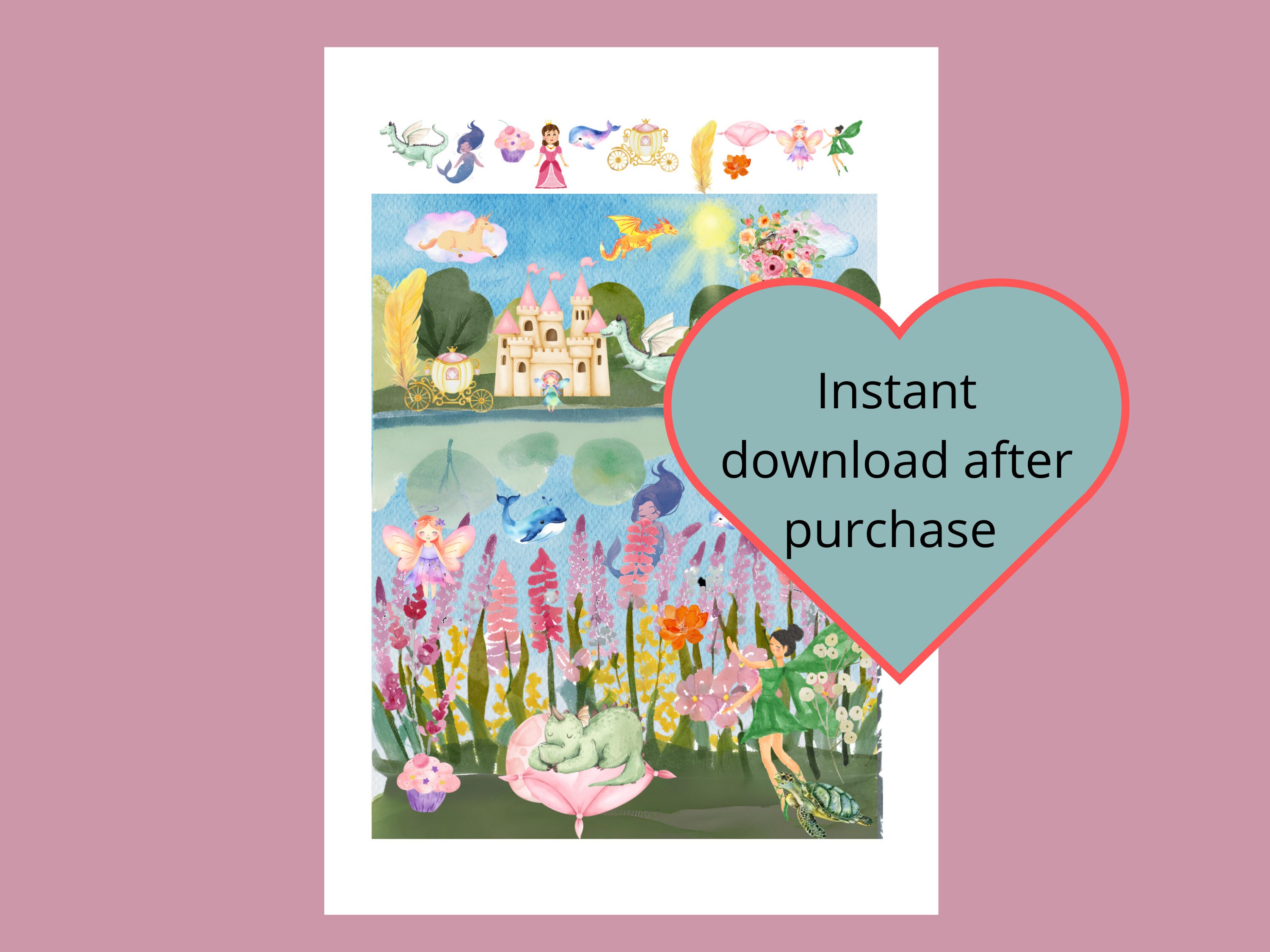 I Spy Activity Game | Search and Find Hidden Objects Worksheet Toddlers ...