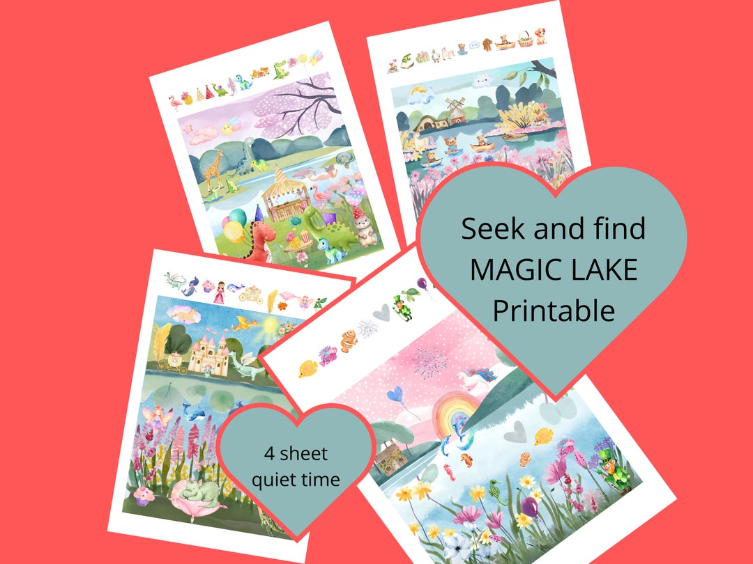 I Spy Activity Game | Search and Find Hidden Objects Worksheet Toddlers ...