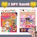 I Spy Kids Activity Game Sweet Shop | Busy Book Sheets | Seek and Find ...