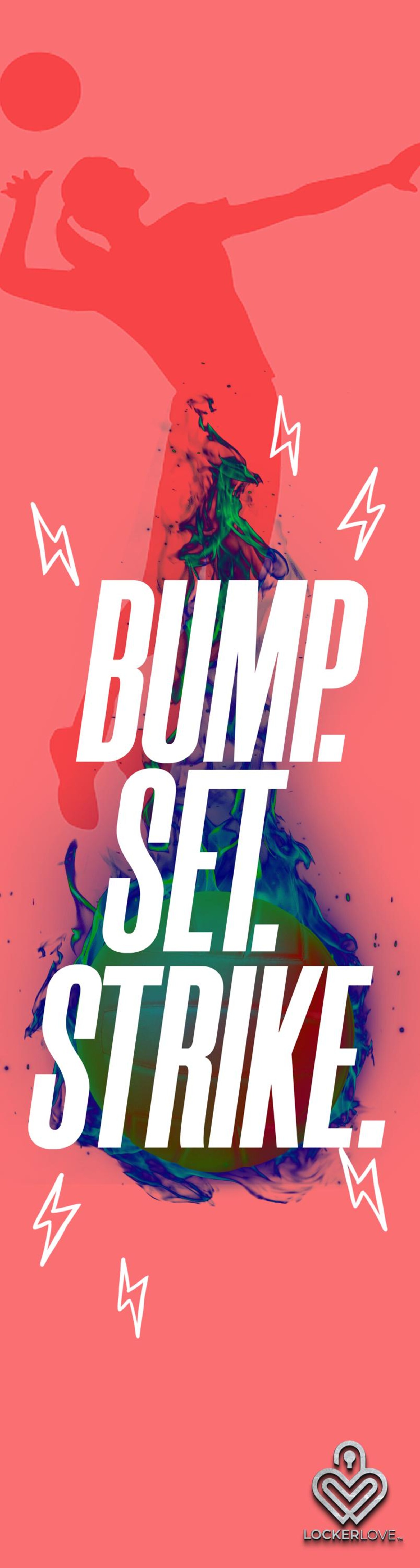 Inspirational Magnetic Locker Wallpaper Locker Mural/art Volley/bump ...