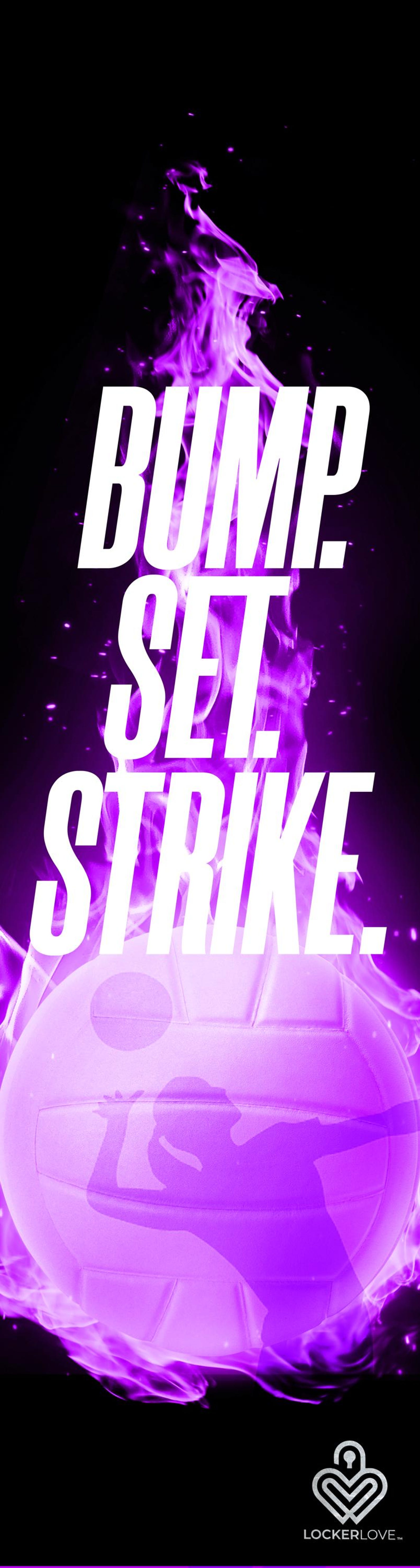 Inspirational Magnetic Locker Wallpaper Locker Mural/art Volley/bump ...