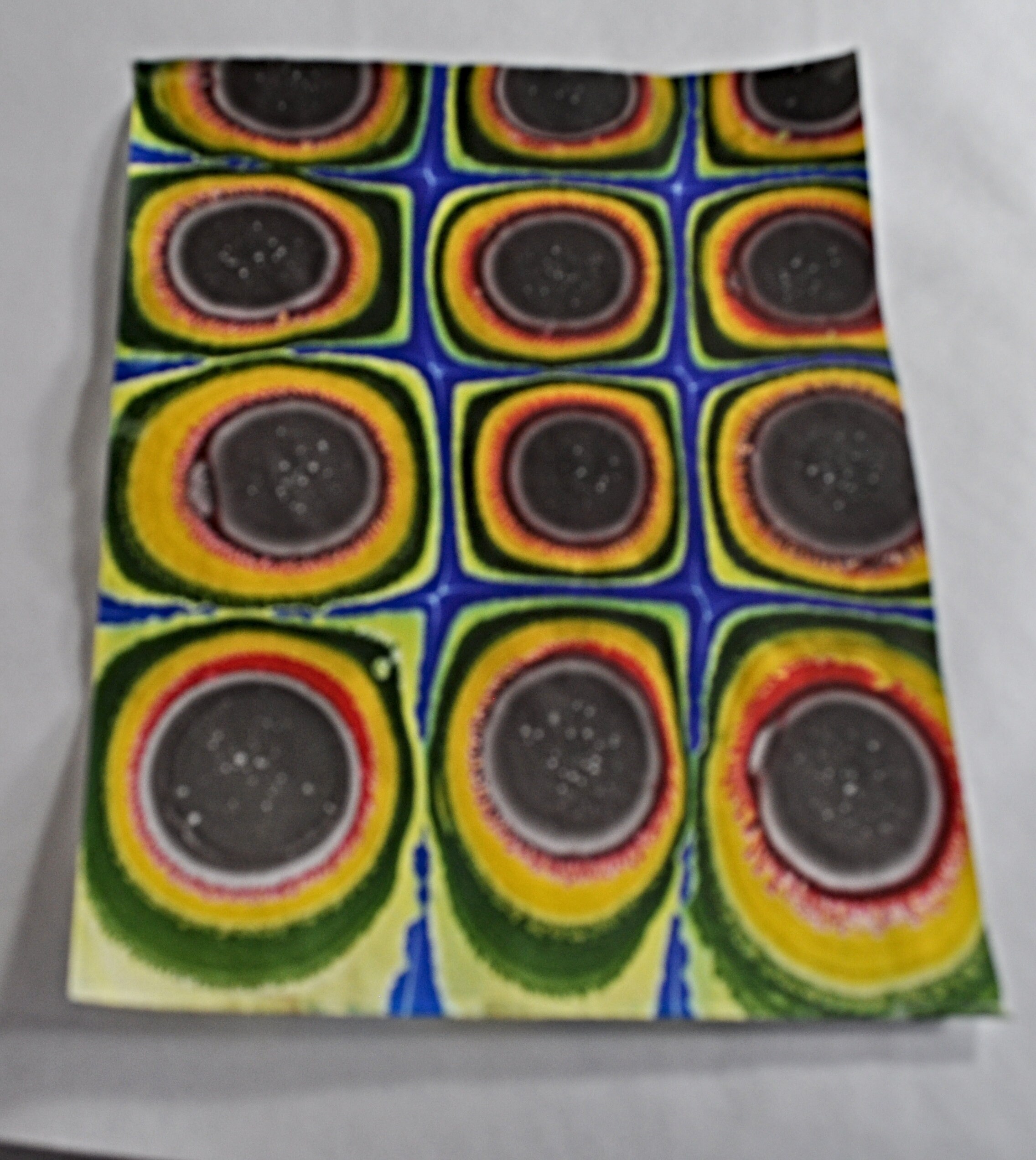 Marbling Paint Set | Bull's Eye Paint | Red | Yellow | Blue | Green ...