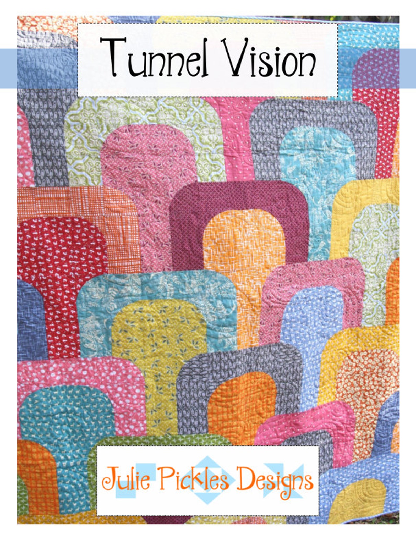 Tunnel Vision Quilt Pattern-pdf - Etsy
