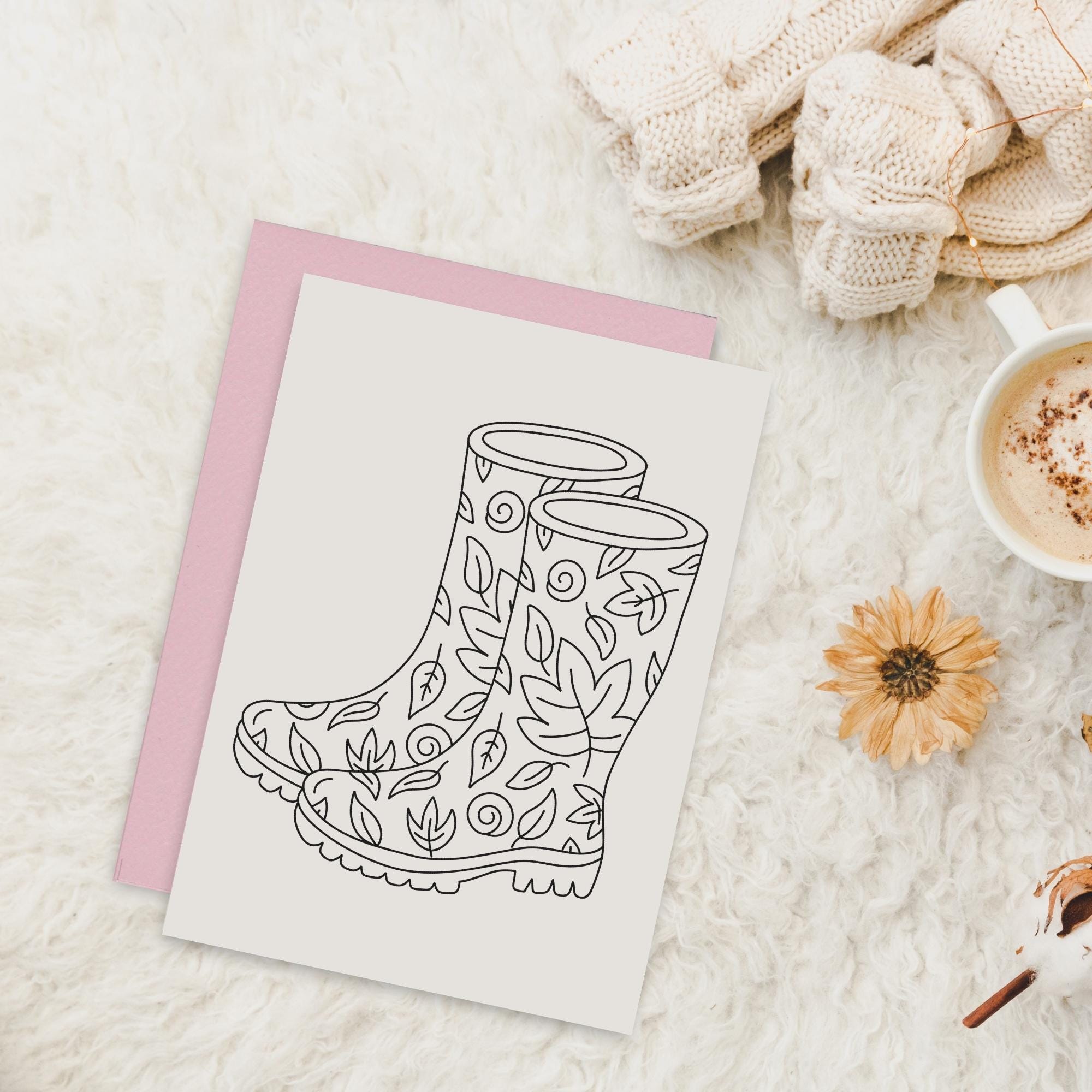 Autumn Coloring Pages for Kids – 30 Fall Printables (digital Download ...