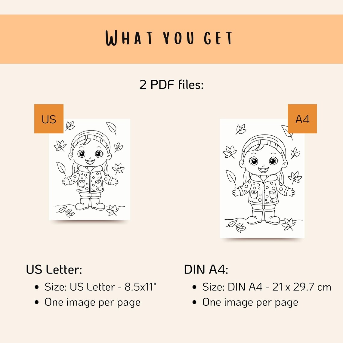 Autumn Coloring Pages for Kids – 30 Fall Printables (digital Download ...
