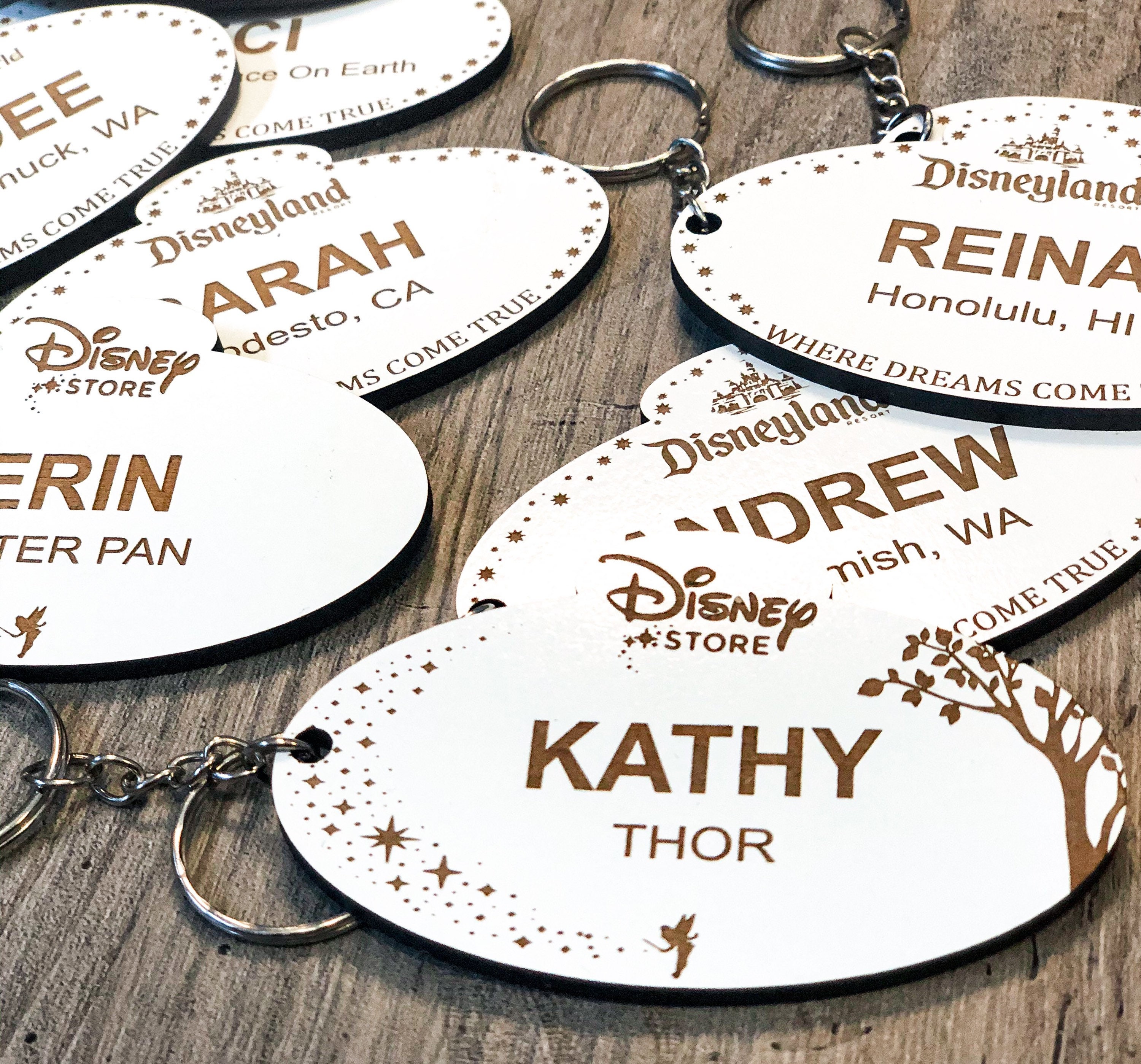 Disney Cast Member Name Tag Key Ring Disney College Program Etsy UK disney-cast-member-name-tag-key-ring-disney-college-program-etsy-uk