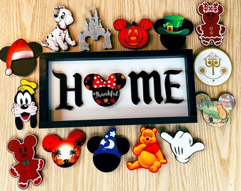 Welcome Magnetic Sign Home - Etsy