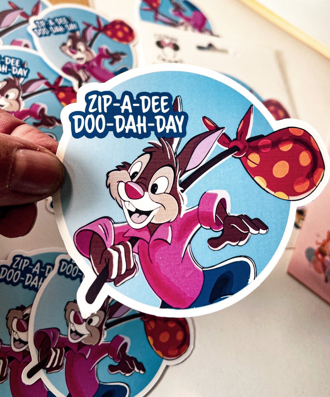Brer Rabbit Vinyl Sticker, Splash Mountain, Weatherproof, Water ...