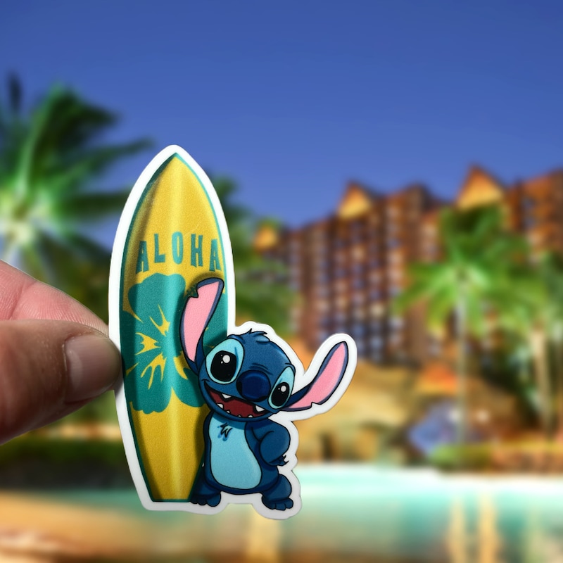 Lilo and Stitch Surfboard - Etsy