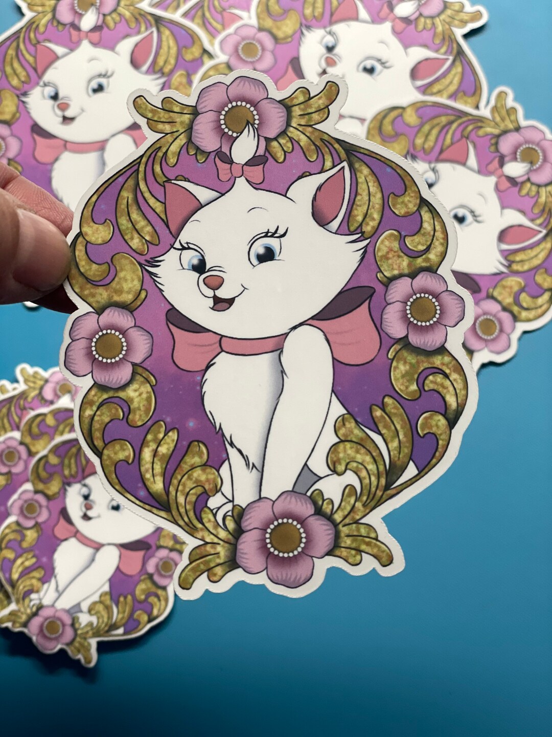 Aristocats Marie Portrait Sticker ! Waterproof Custom Stickers for ...
