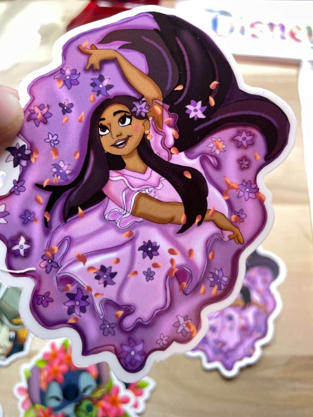 Isabela Madrigal Encanto Fan Art Sticker -hand Drawn Art, Waterproof ...