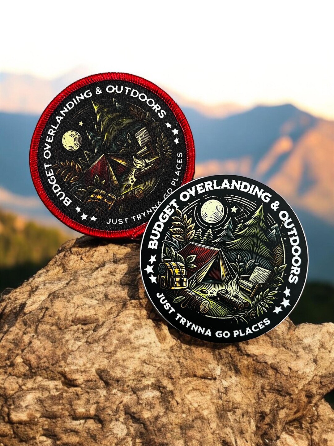 Budget Overlanding Patch - Etsy