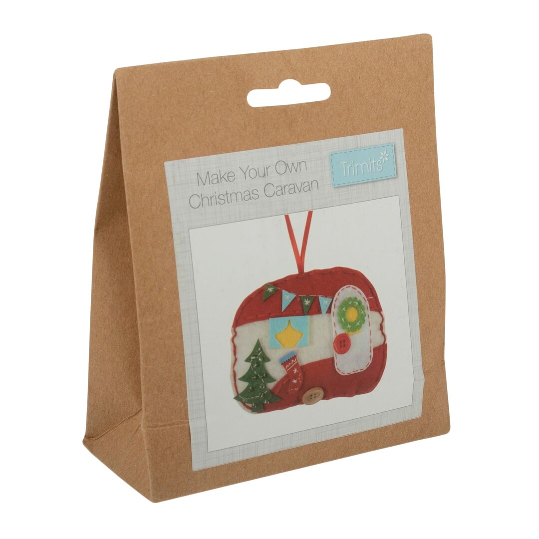 Trimits Crafts Felt Decoration Kit: Christmas Caravan - Etsy