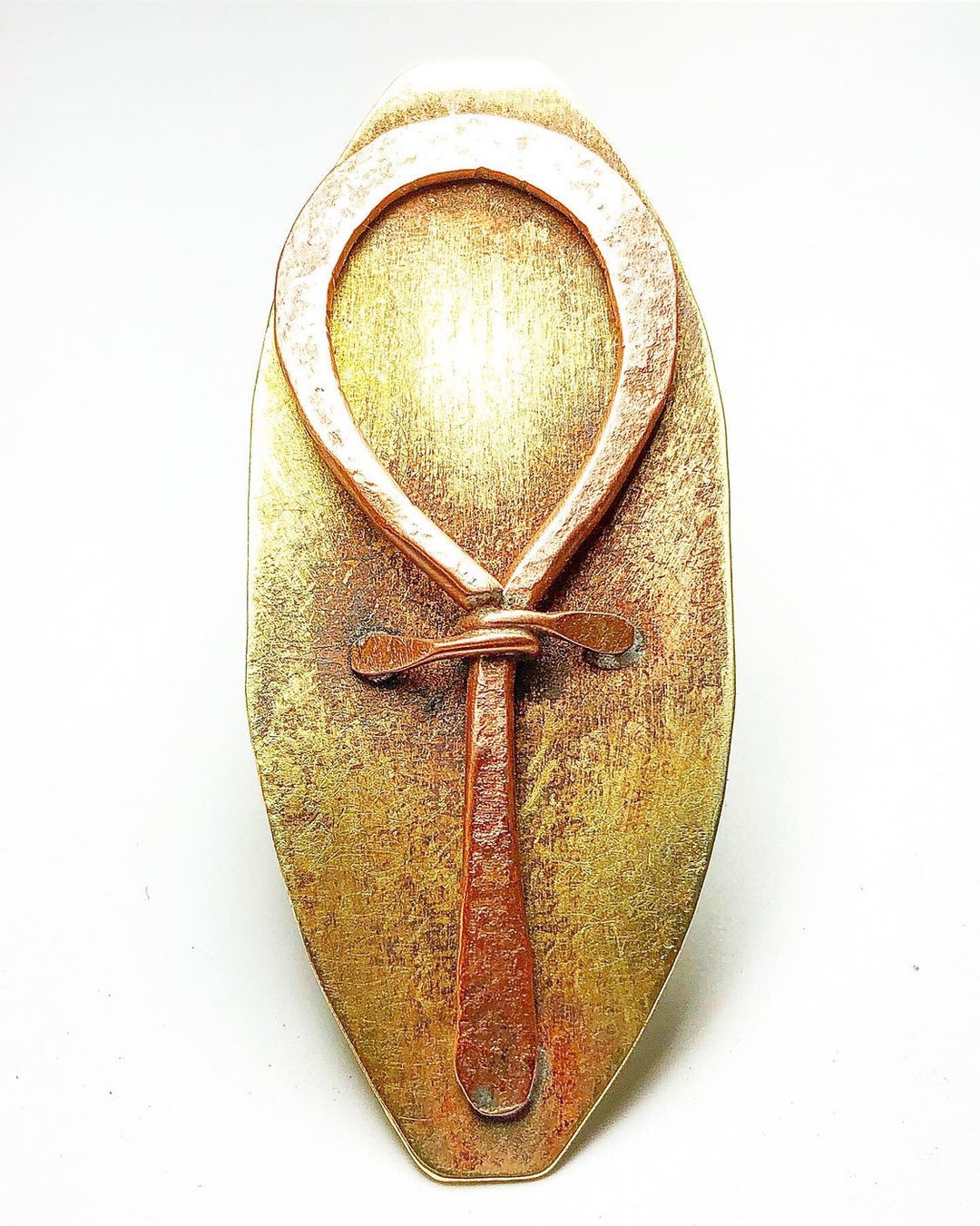 Breath of LIFE Ankh Shield Ring - Etsy