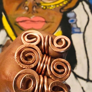 Hand Wrought Copper Ring - Etsy