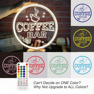 Custom Neon Coffee Bar Sign, Coffee Sign,neon Coffee LED Light Sign for ...