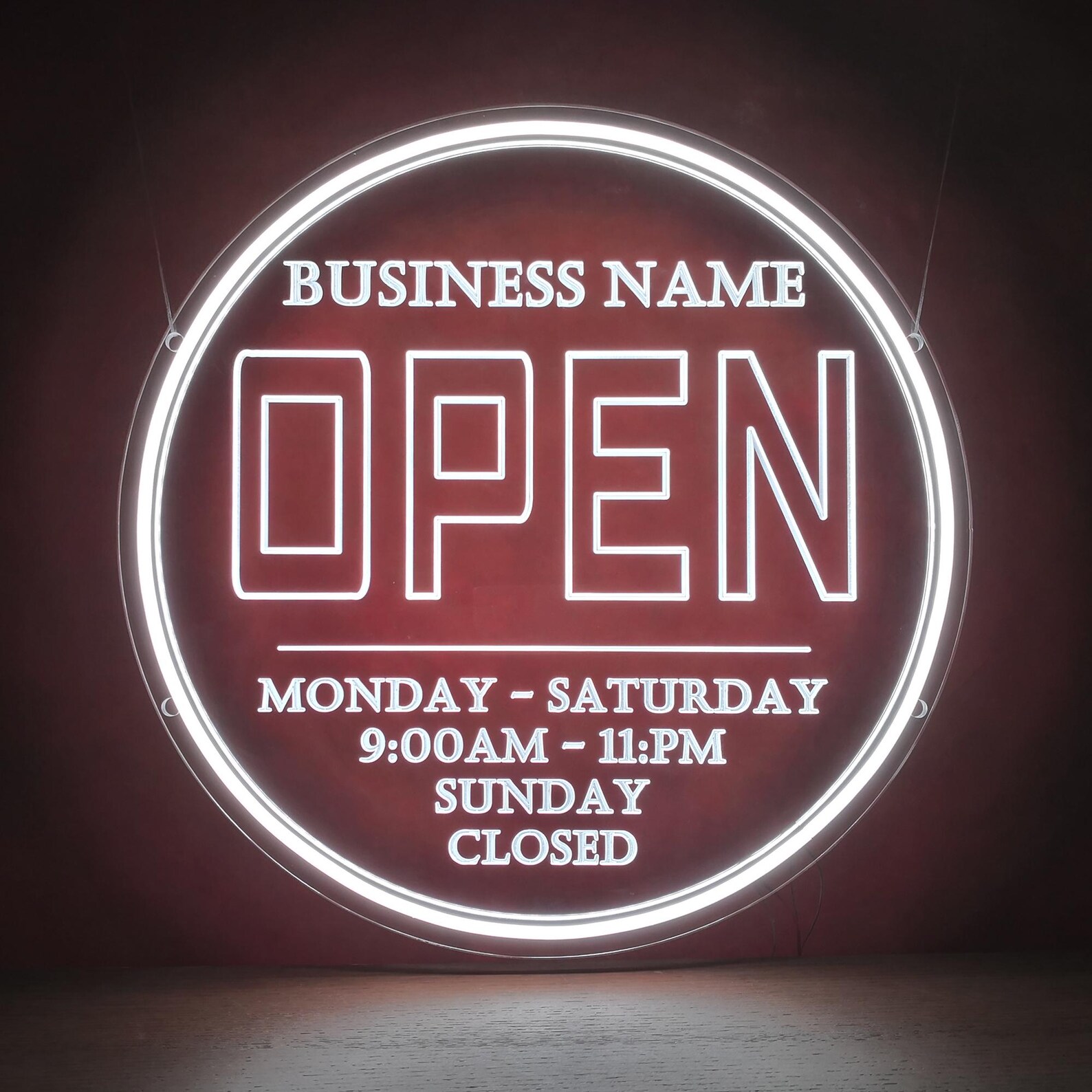 Custom Open Neon Sign,signs for Business Door Window,personalized Neon ...